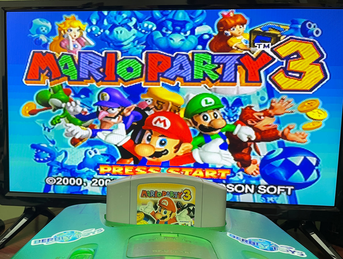 Mario Party 3 Nintendo 64 N64 Original Game | 2001 Tested & Cleaned ...